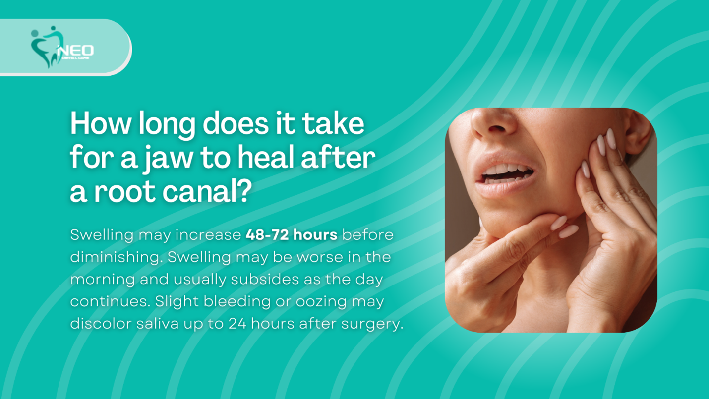 Swelling in jaw after root canal | Neo Dental Care